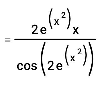 Differentiate \( \cot ^{-1}\left[\cot \left(e^{x^{2}}\right)\right ...