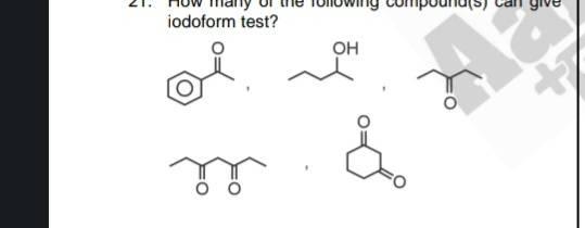 How many of the following compound(s) can give iodoform test ...