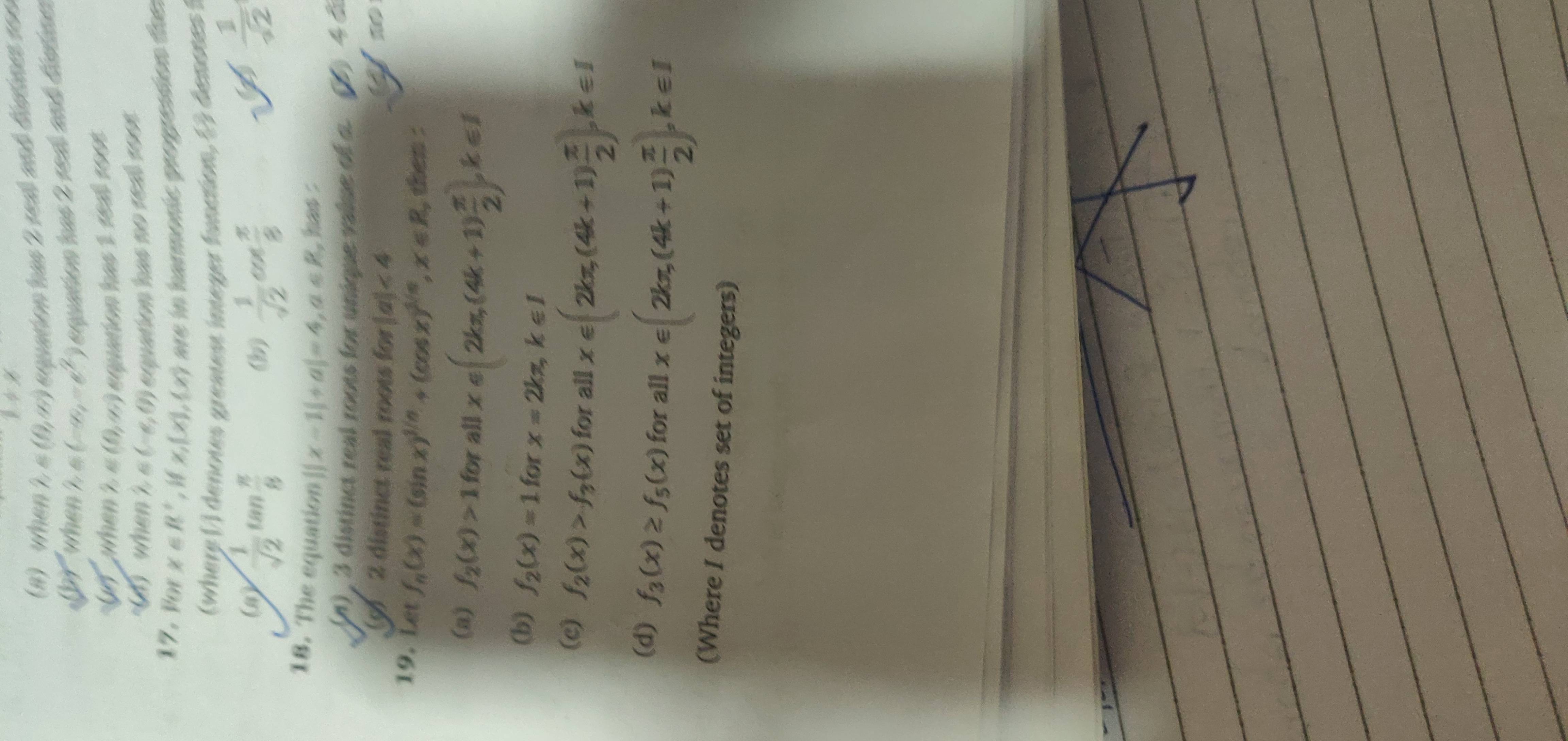 19. Let \( f_{n}(x)=(\sin x)^{1 / n}+(\cos x)^{1 / n}, x \in R \), then ...