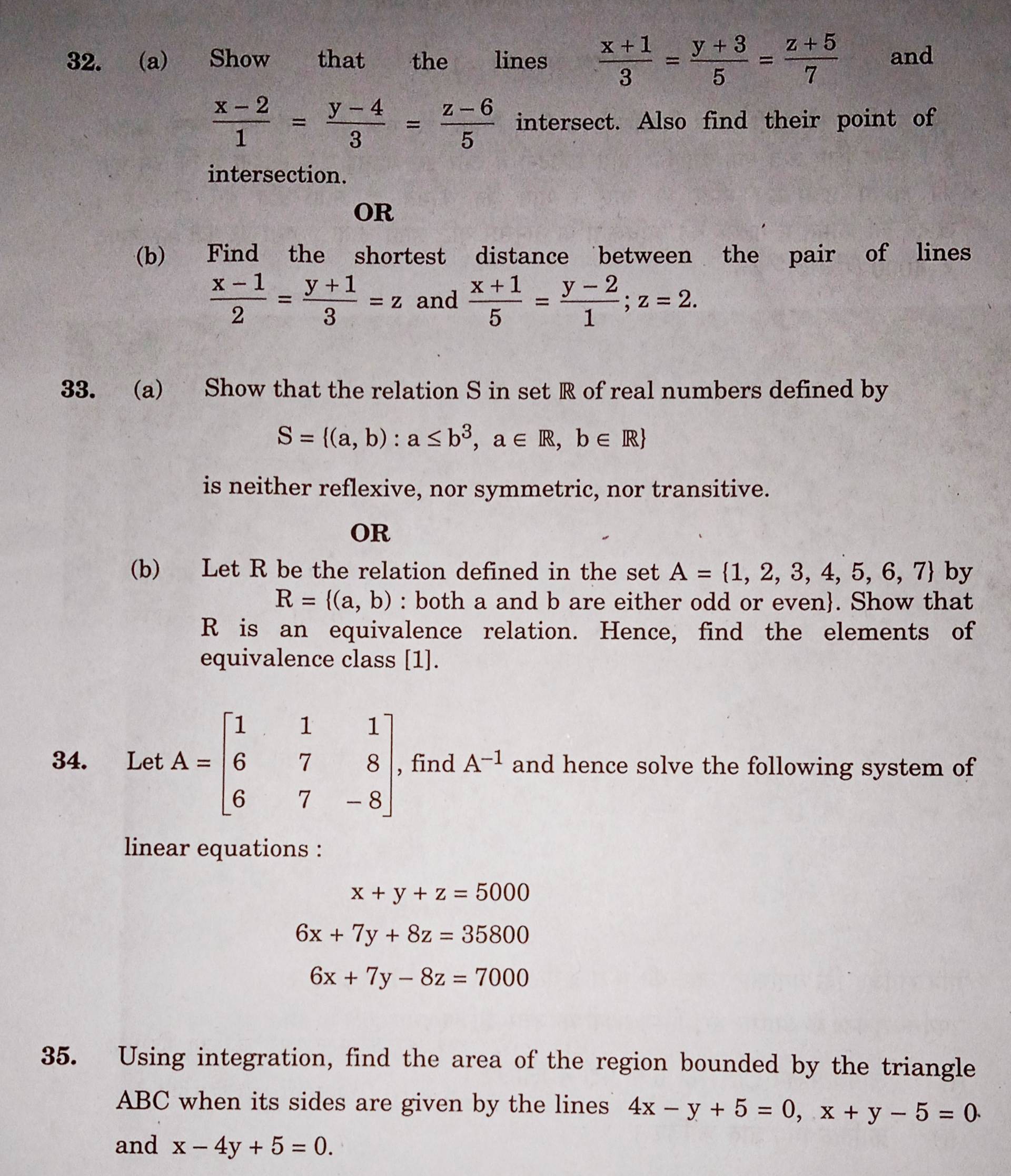 Long Answer Type Question - Sarthaks eConnect | Largest Online ...