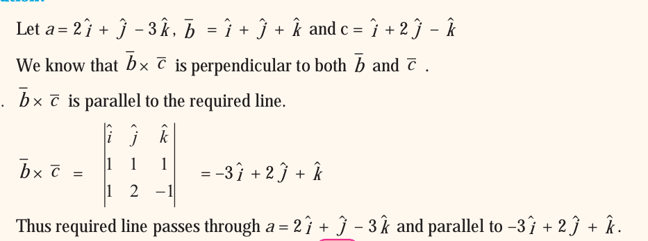 Find The Vector Equation Of The Line Passing Through The Point Having Position Vector 2 ˆ I ˆ