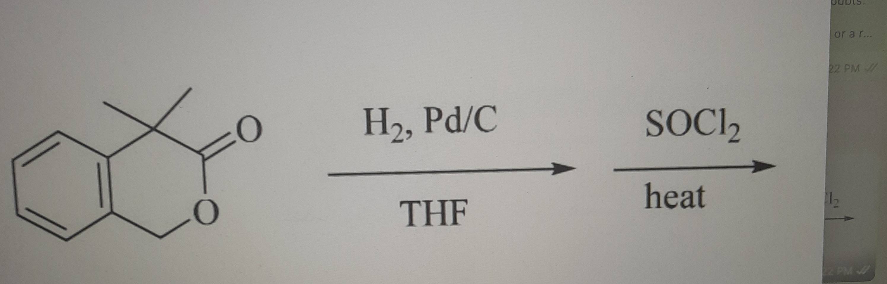 Reaction of esters with pd/c,h2 - Sarthaks eConnect | Largest Online ...